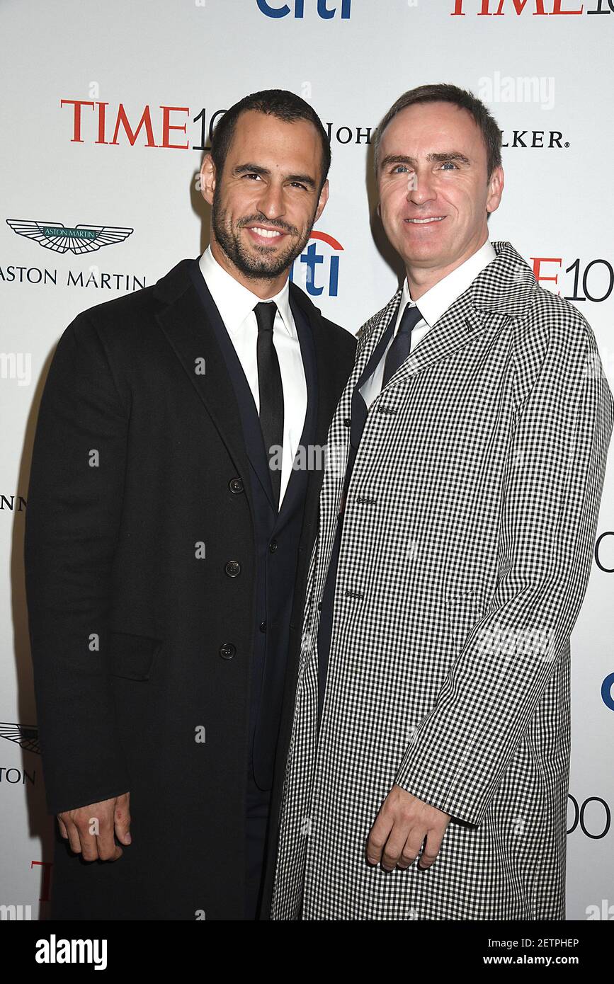 Raf Simons attends the TIME 100 Gala on April 25, 2017 at Frederick P ...