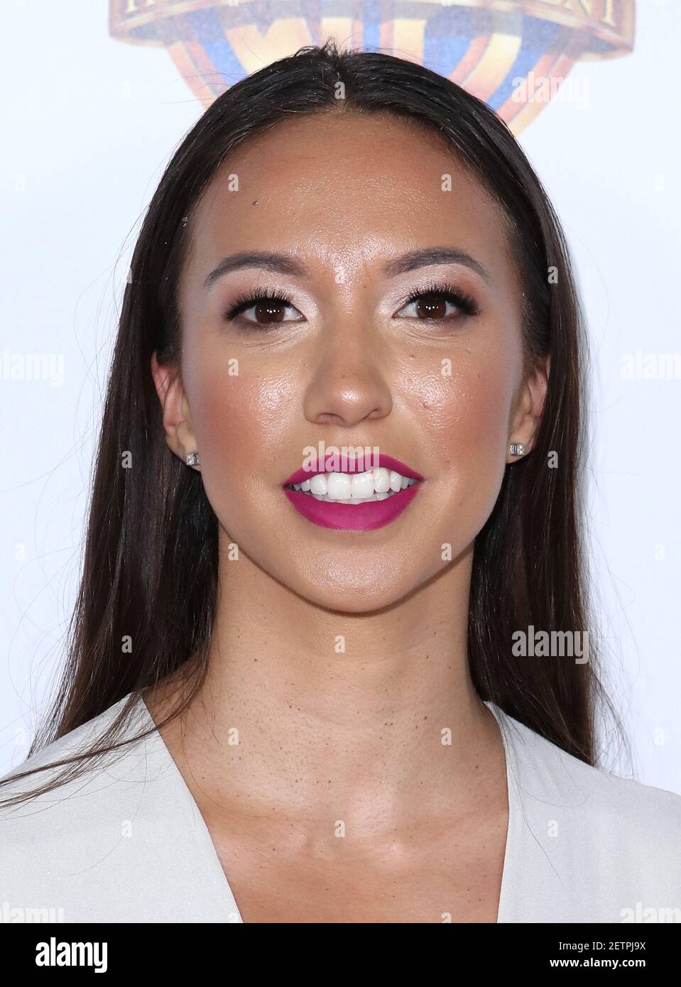 Elizabeth Frances at the Warner Bros. "American Wrestler: The Wizard ...