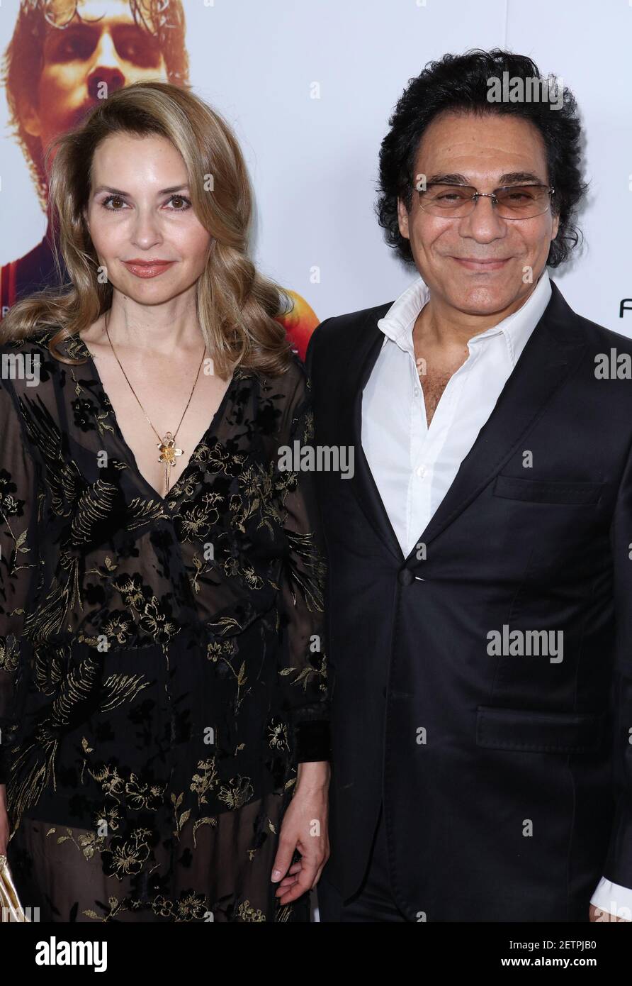 Shani Rigsbee and Andy Madadian at the Warner Bros. "American Wrestler ...