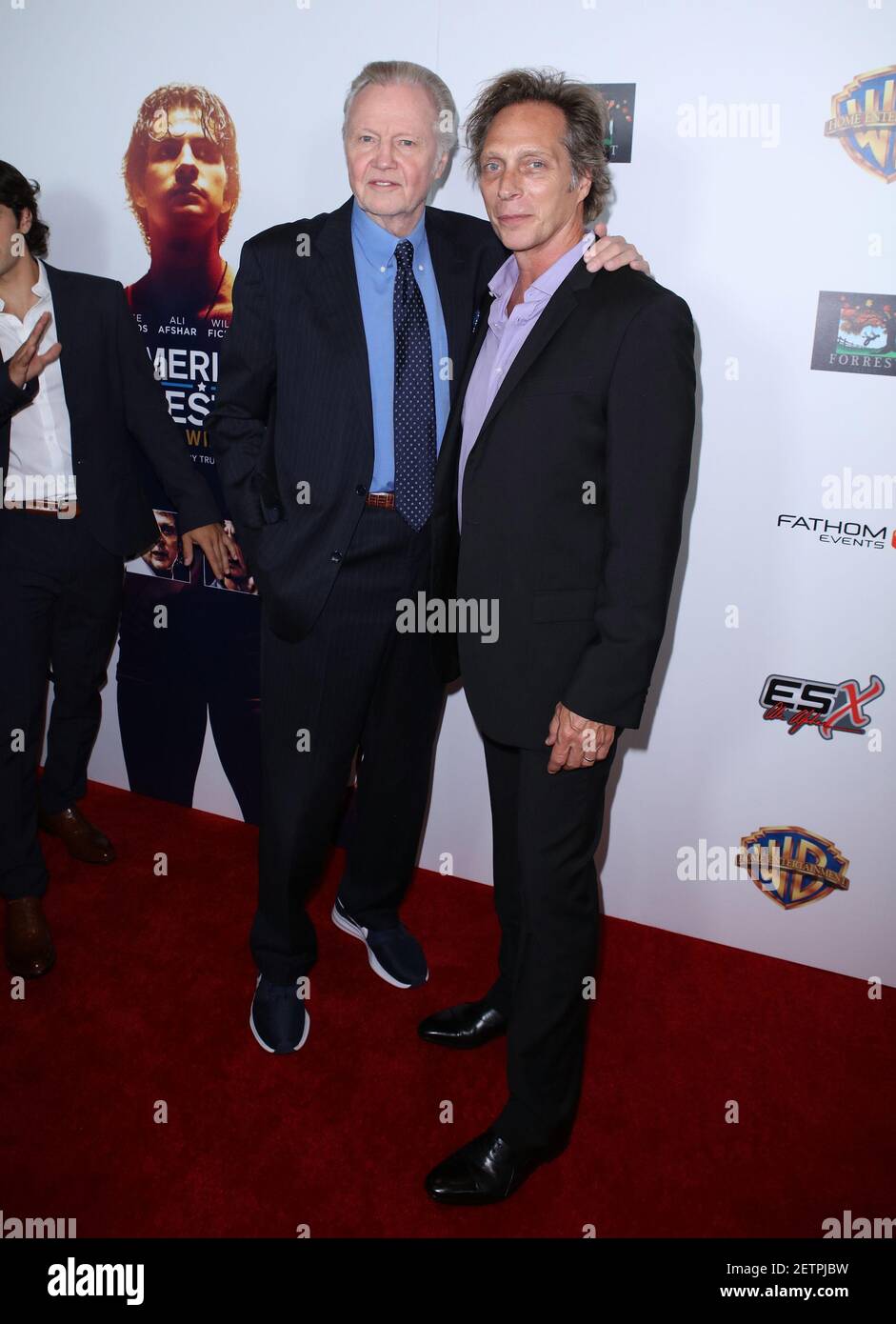 Jon Voight and William Fichtner at the Warner Bros. "American Wrestler ...