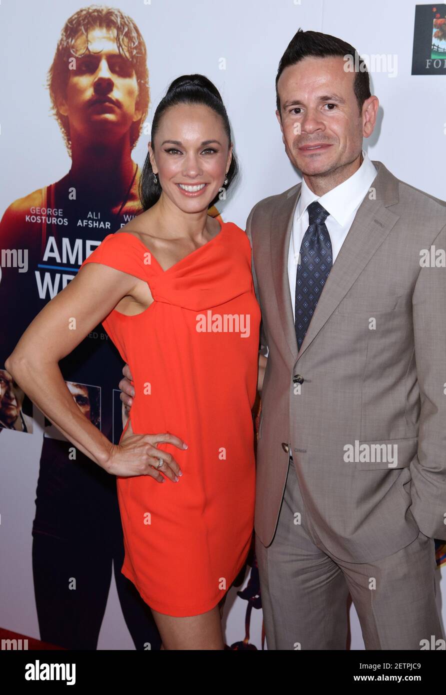 Anna Zielinski and Alex Ranarivelo at the Warner Bros. "American ...