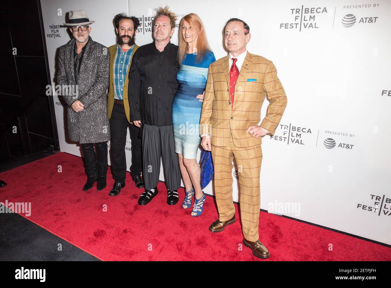 Drummer Bruce Smith, Tabbert Filler, John Lyndon, Nora Foster, and ...