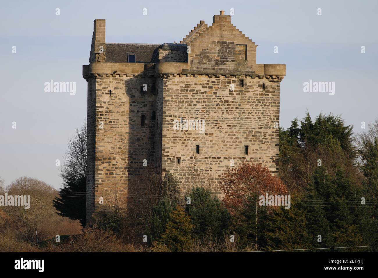 Niddry Castle in West Lothian Stock Photo - Alamy