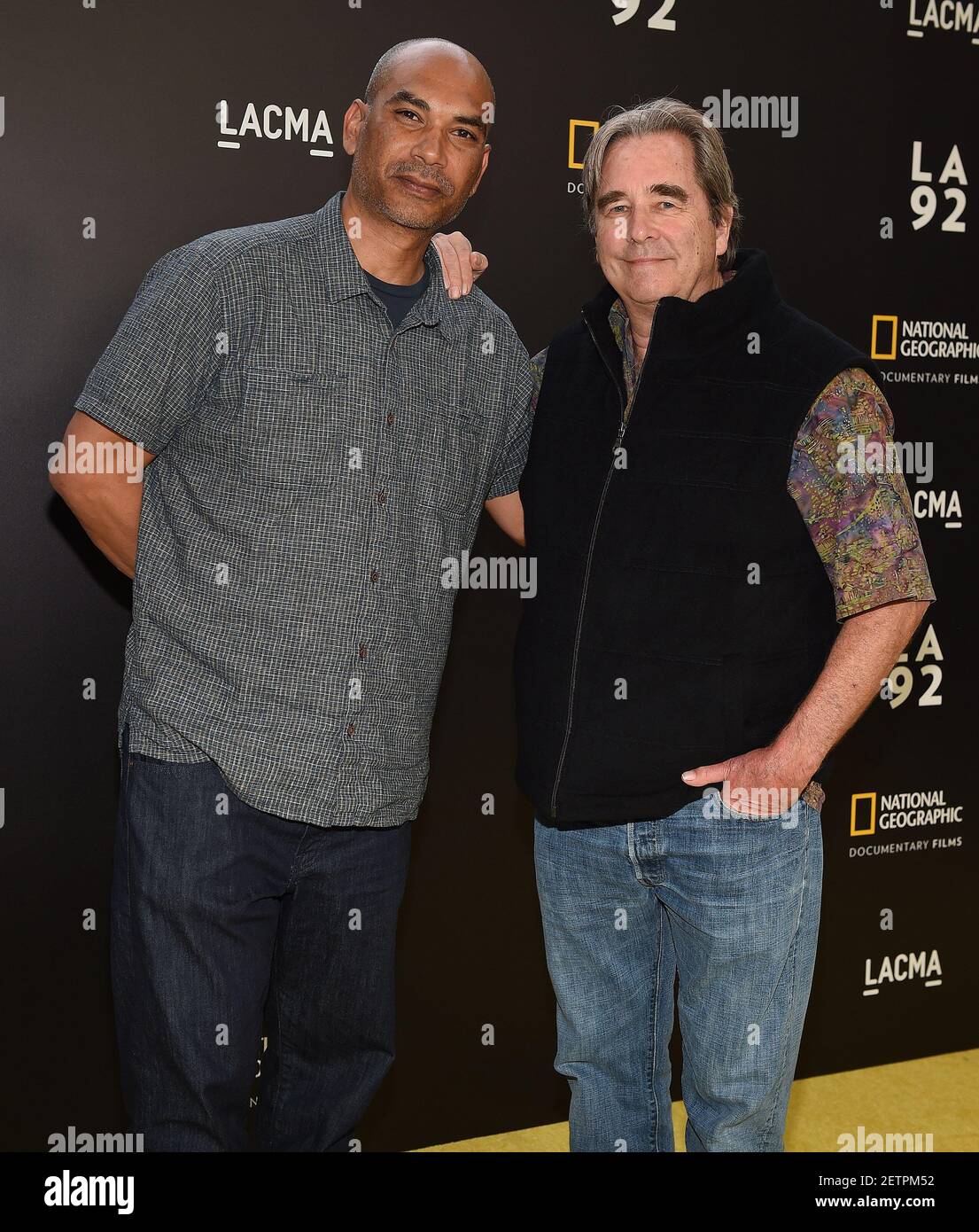 LOS ANGELES - APRIL 27: Beau Bridges and son Casey Bridges attend the ...