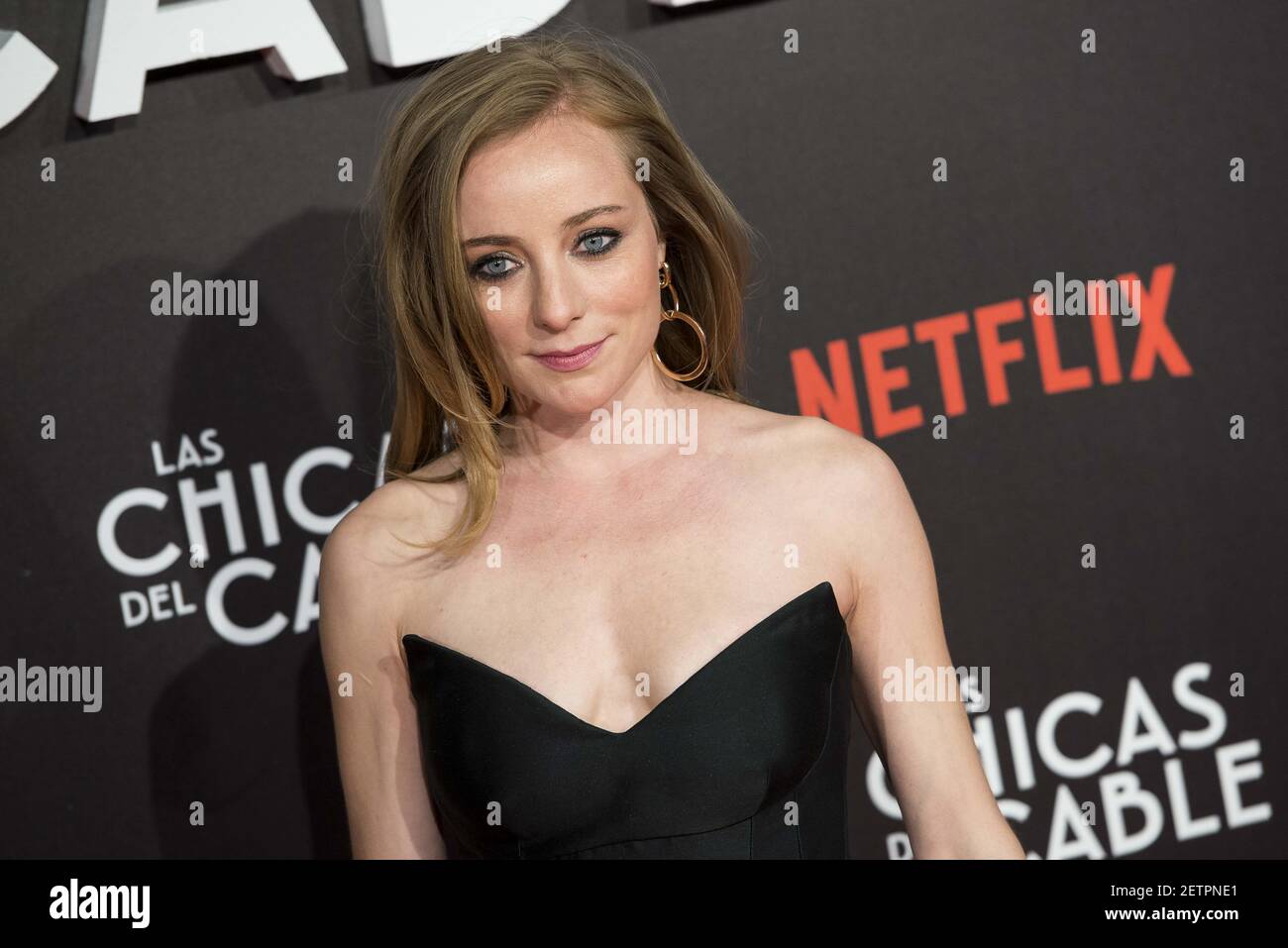 Angela Cremonte attends to "Las chicas del cable" premiere at Callao ...