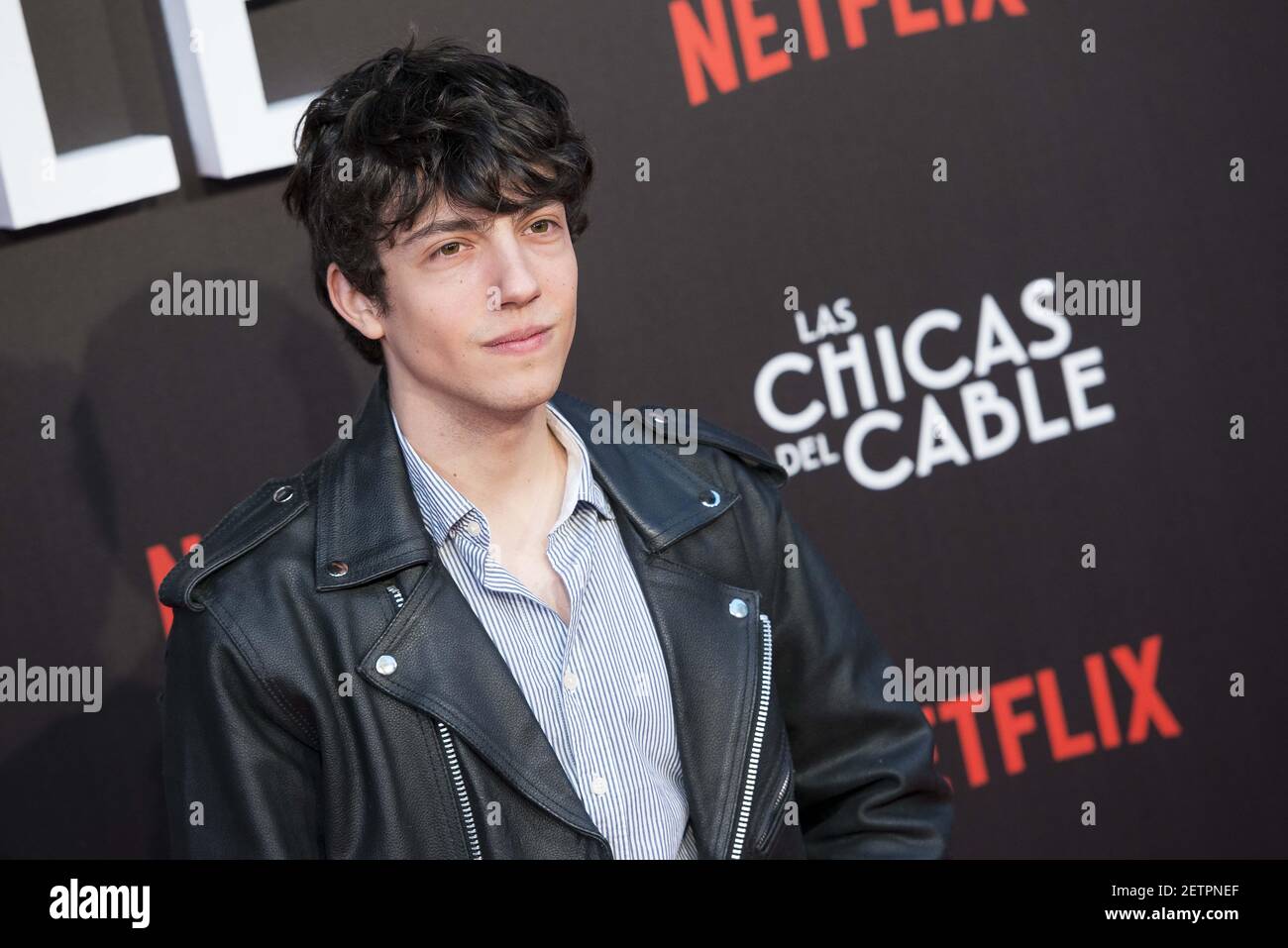 Jorge Clemente attends to "Las chicas del cable" premiere at Callao ...