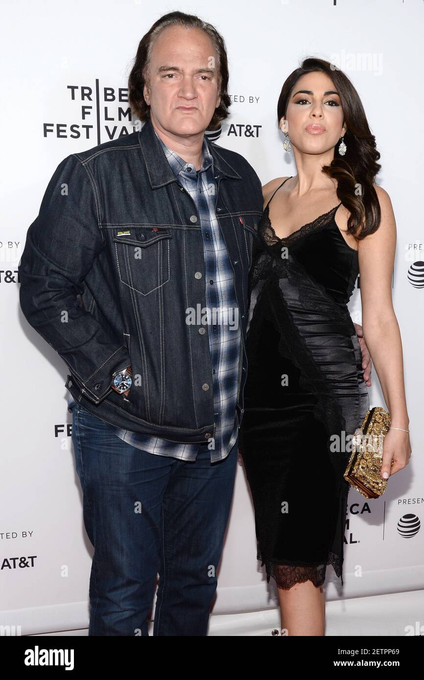 (L-R) Director Quentin Tarantino and Daniela Pink attend the 25th ...
