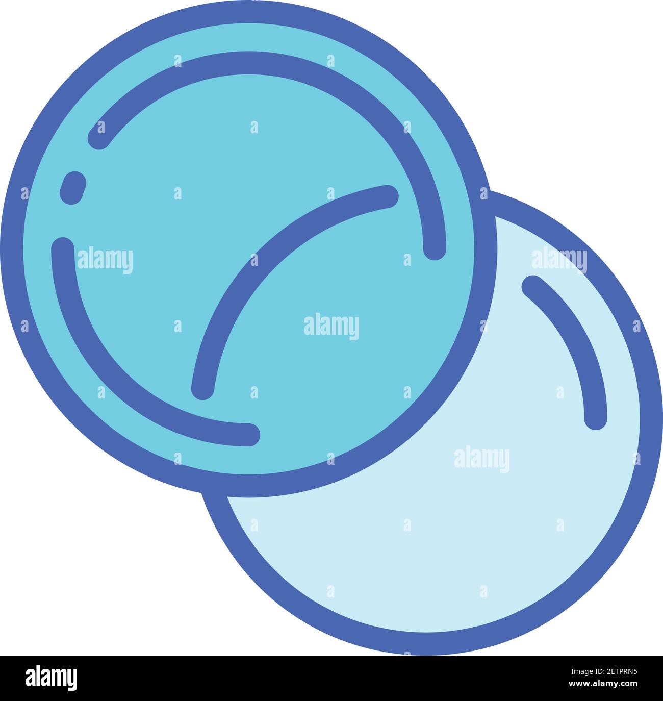 Optical contact lens icon. Outline optical contact lens vector icon for ...