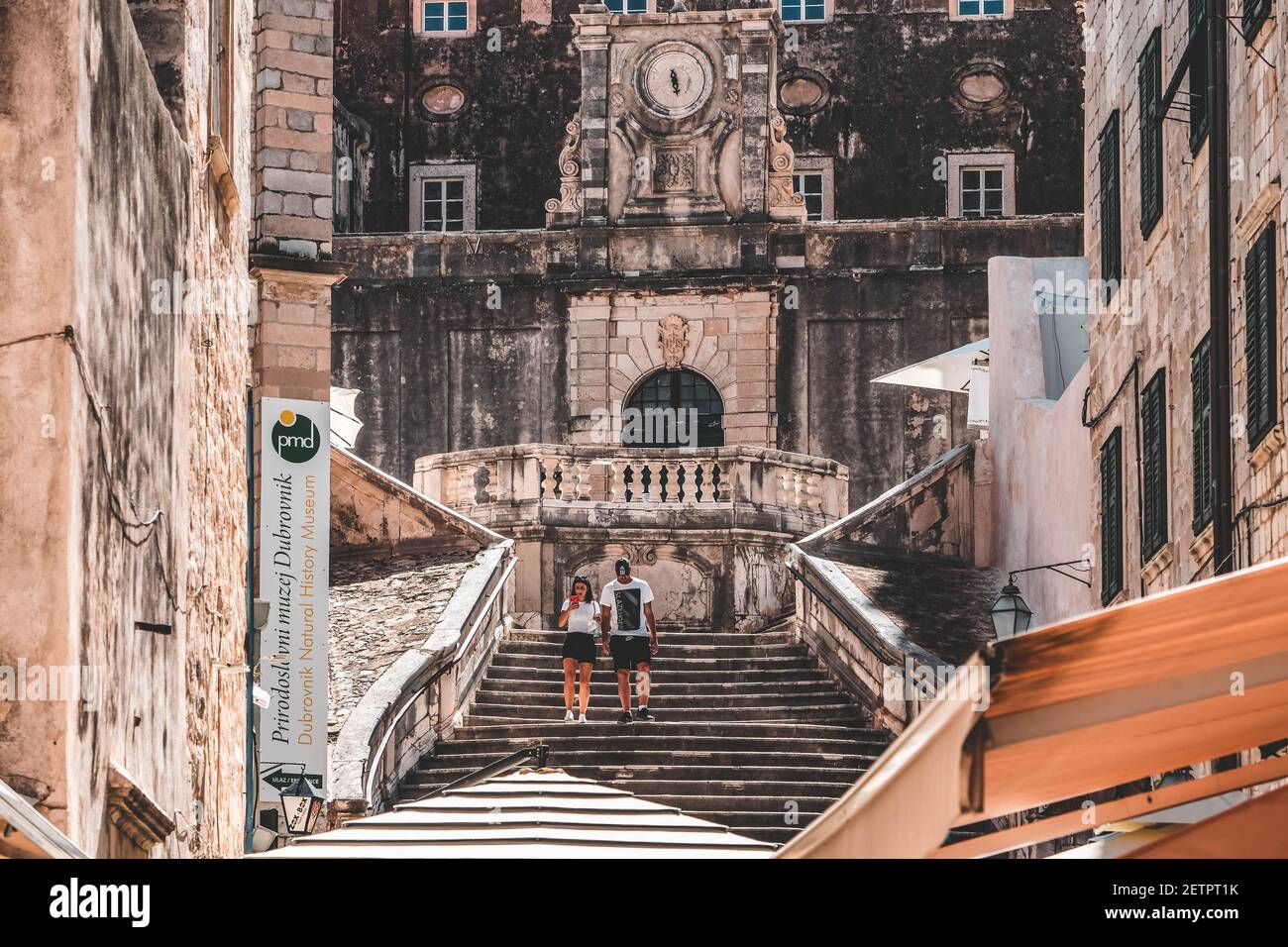 The jesuit stairs dubrovnik hi-res stock photography and images - Alamy