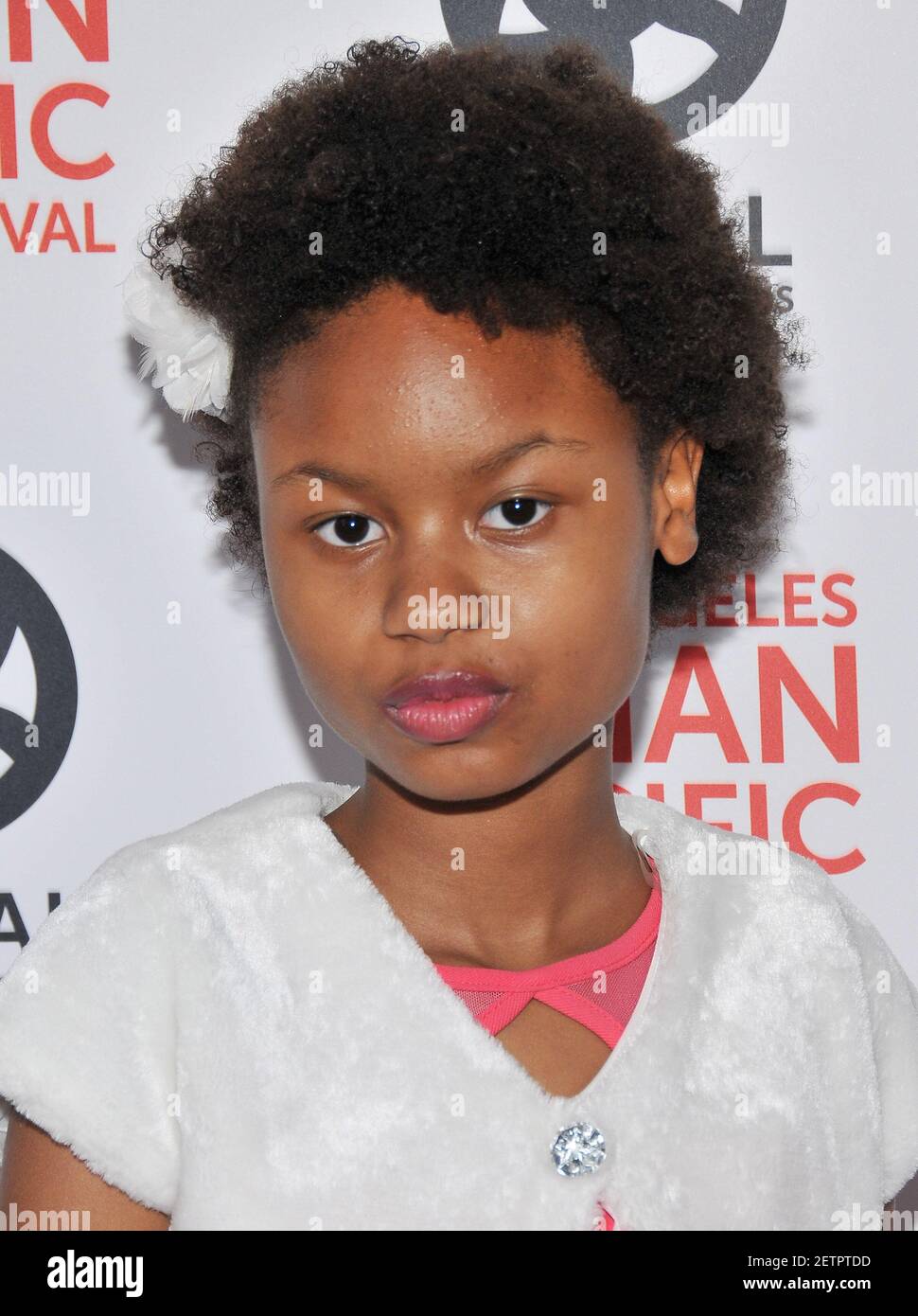 Actress Simone Baker arrives at the 2017 Los Angeles Asian Pacific Film ...