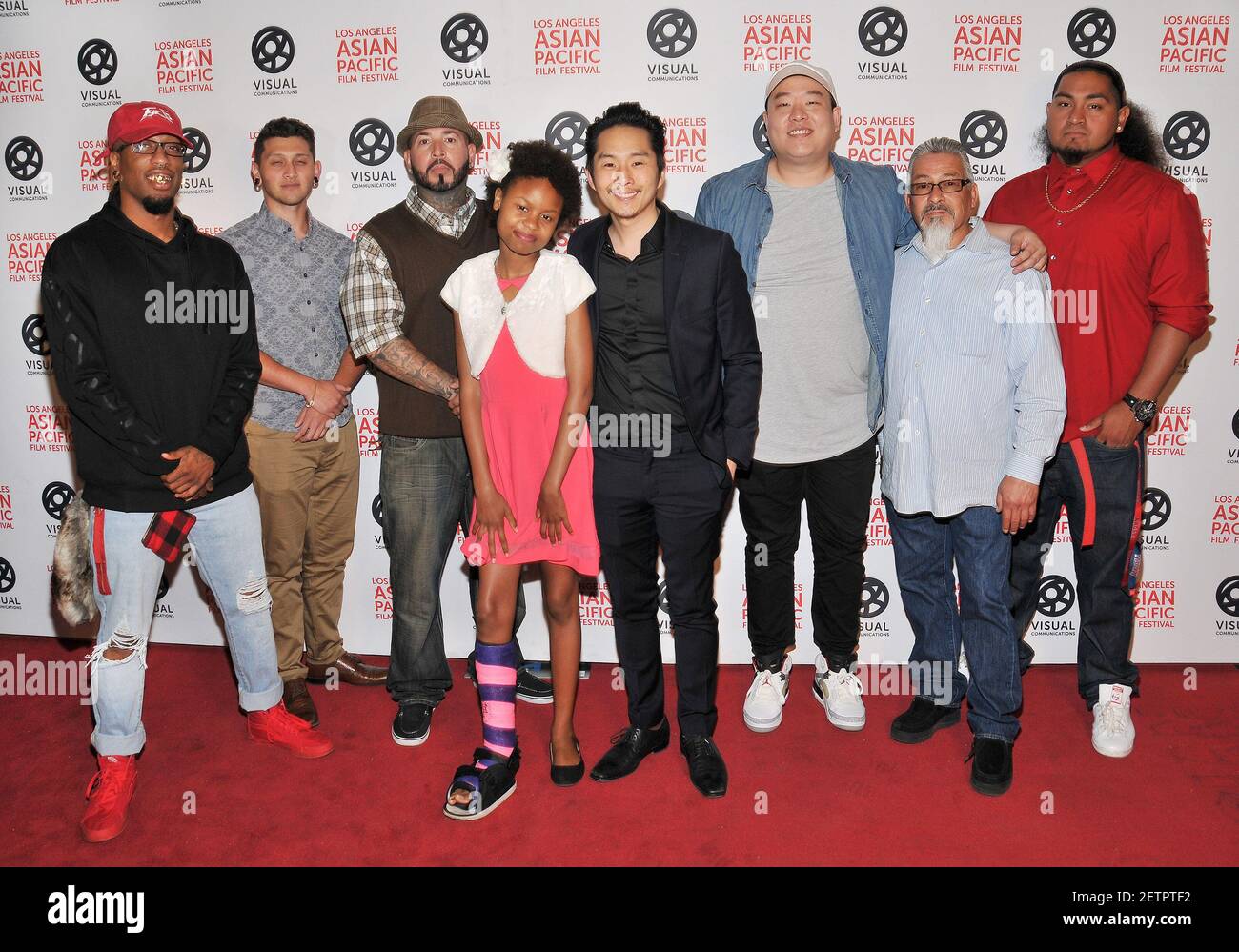 (L-R) "Gook" Cast - Guttah Holmes, X-Zavier Gray, Louie Ledesma, Simone ...