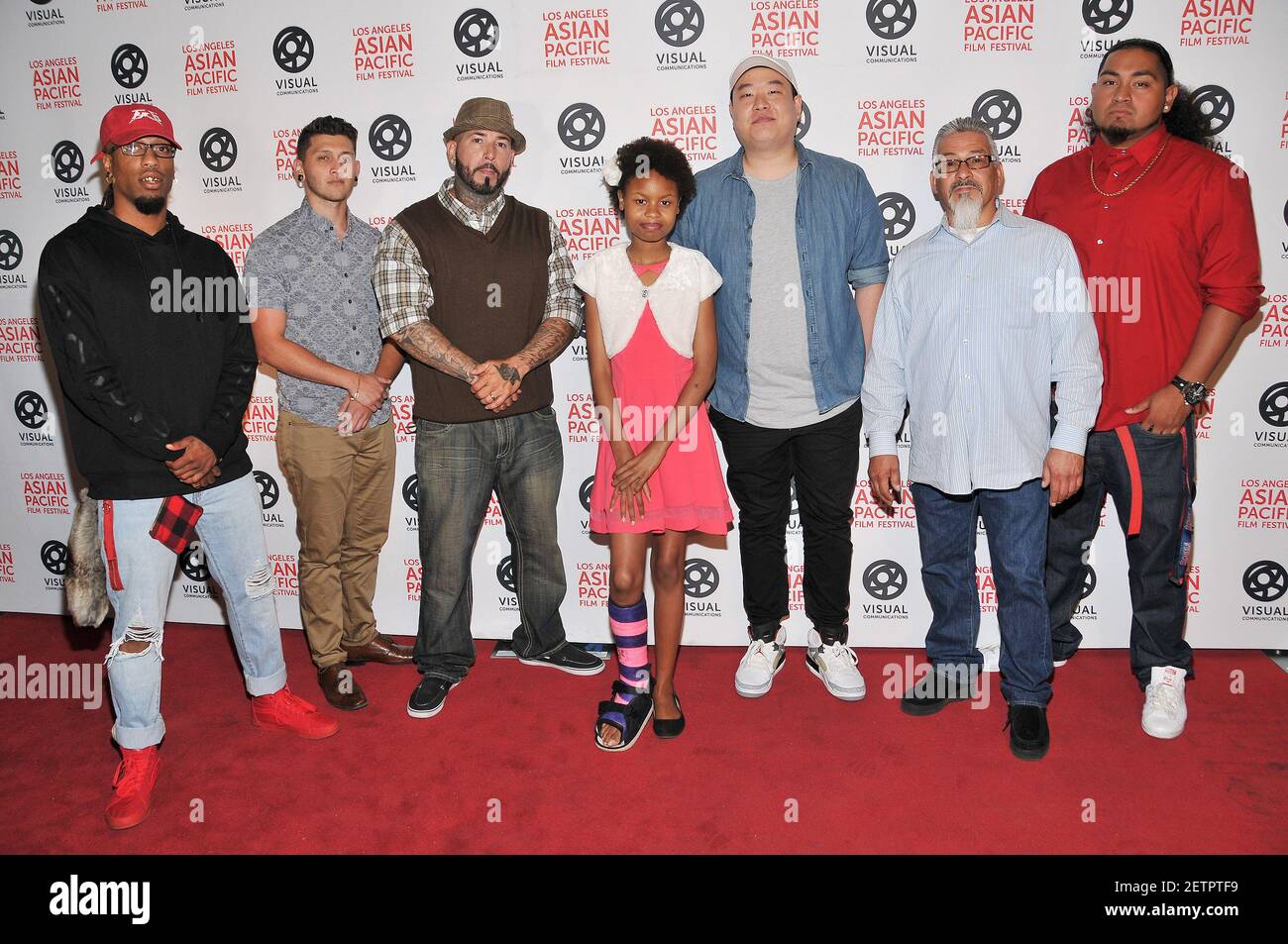 (L-R) "Gook" Cast - Guttah Holmes, X-Zavier Gray, Louie Ledesma, Simone ...