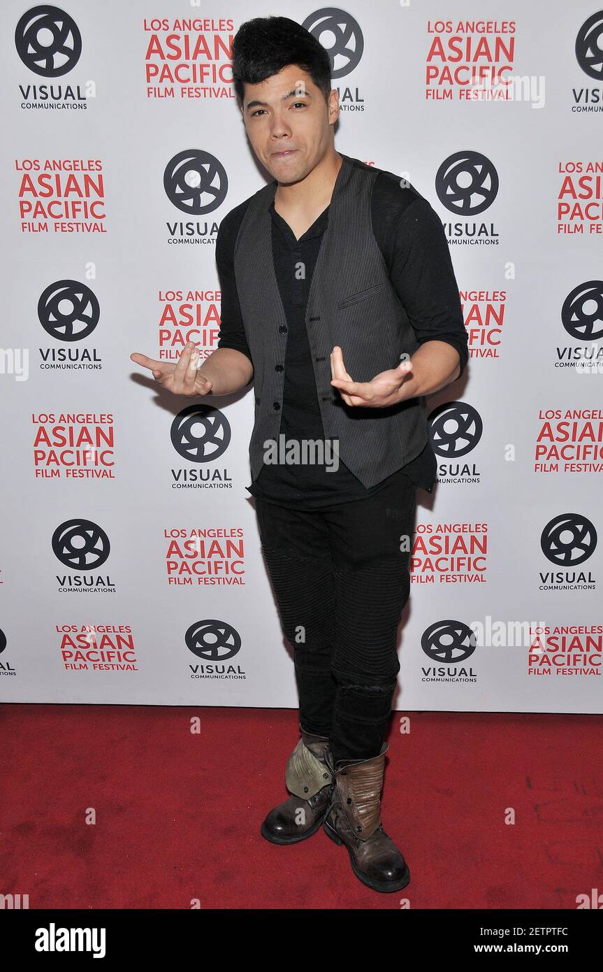 Dominic D-Trix Sandoval arrives at the 2017 Los Angeles Asian Pacific ...