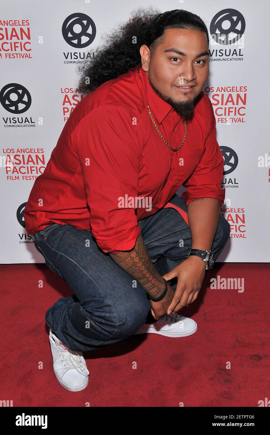 Actor Andrew Magallanes arrives at the 2017 Los Angeles Asian Pacific ...