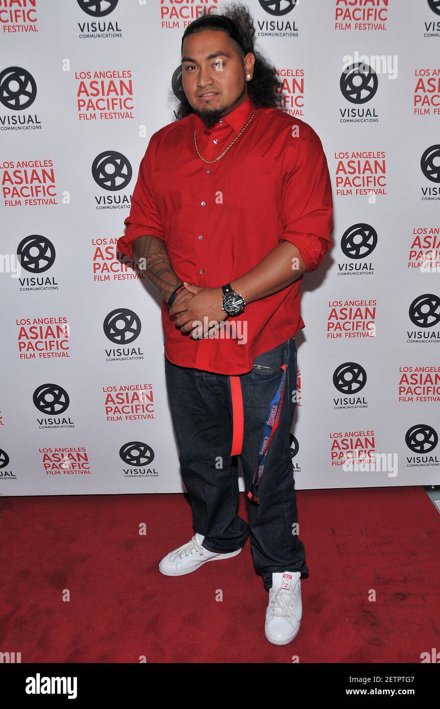 Actor Andrew Magallanes arrives at the 2017 Los Angeles Asian Pacific ...