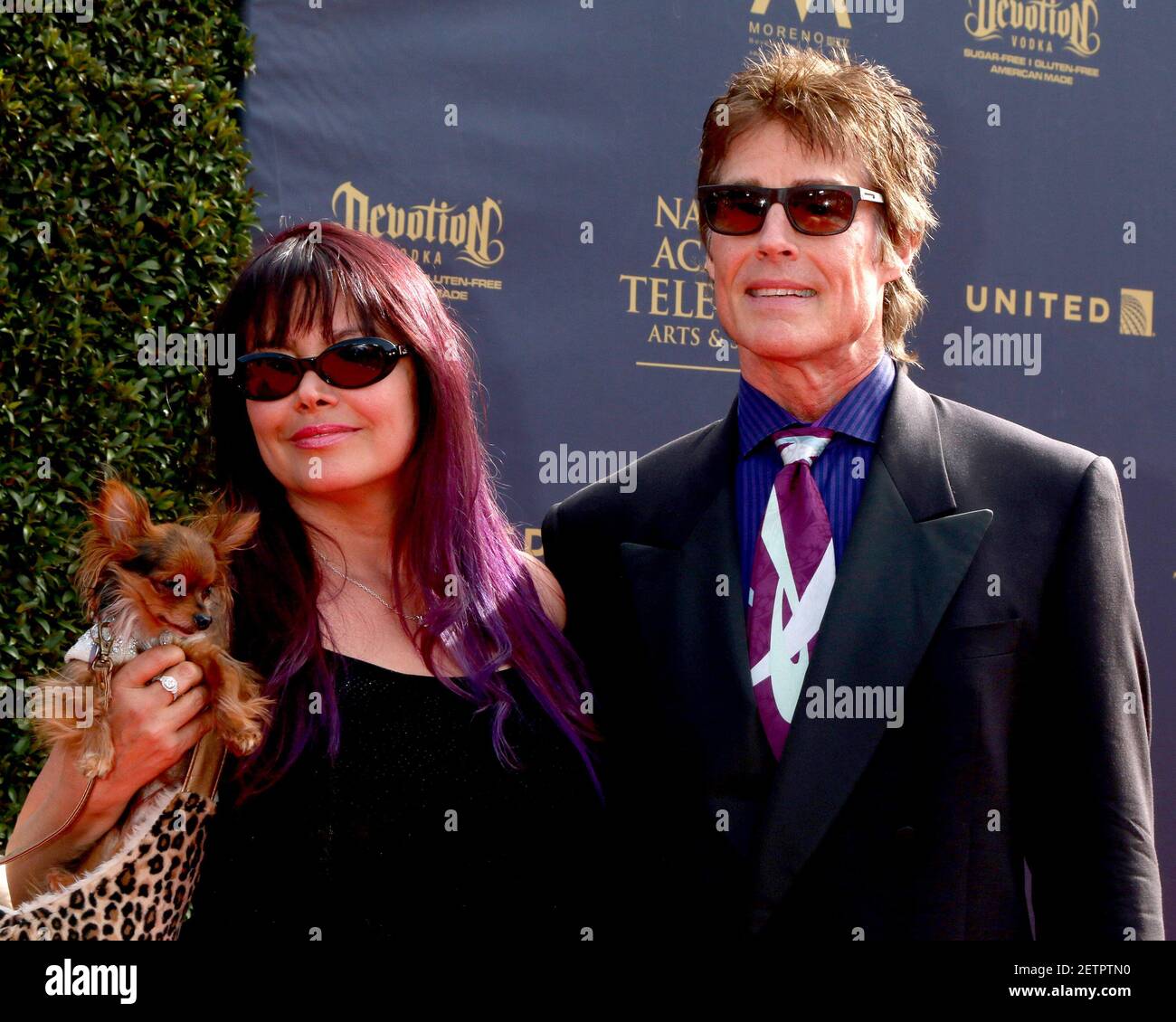 LOS ANGELES - APR 28: Prince, Devin DeVasquez, Ronn Moss at the 2017 ...
