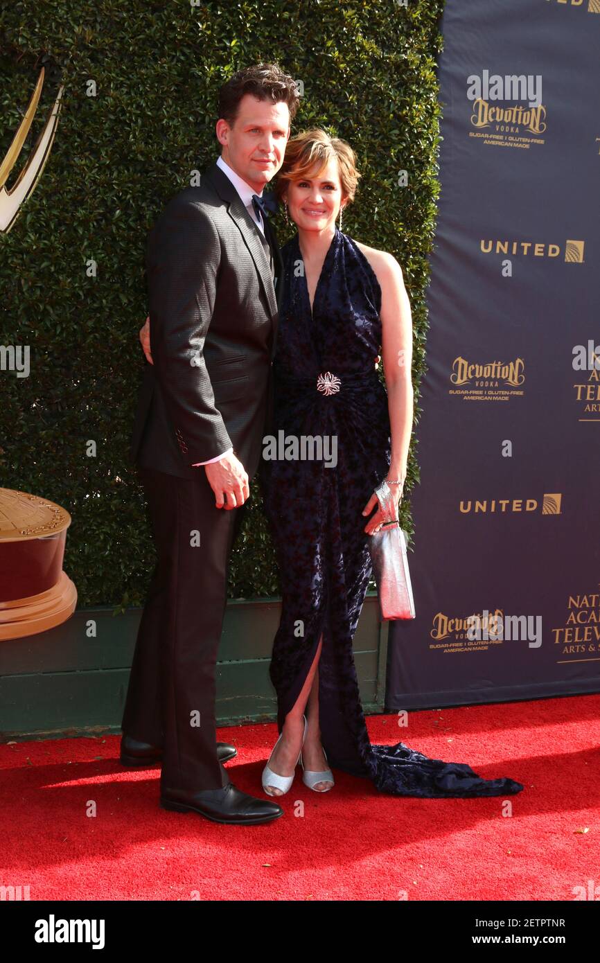 LOS ANGELES - APR 28: Matt Aldag, Natalia Livingston at the 2017 ...