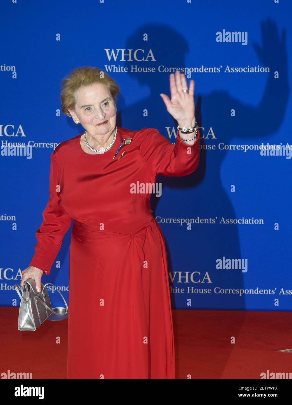 Former United States Secretary of State Madeleine Albright arrives for ...