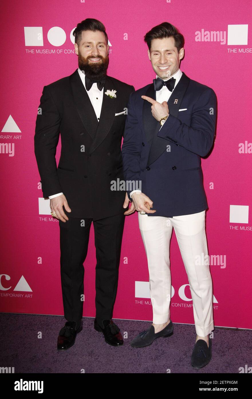 Adam Goldston and Ryan Goldston attends the Museum of Contemporary Art ...