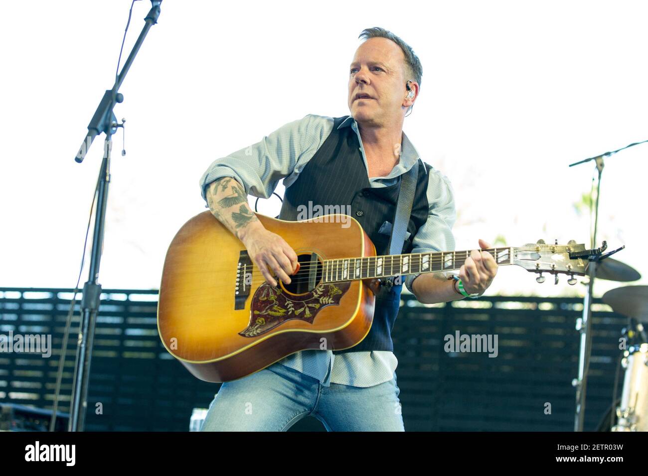 Kiefer Sutherland at Stagecoach Music Festival on April 30, 2017, in ...