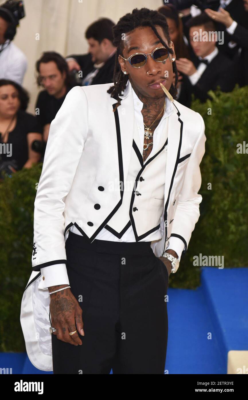 Wiz Khalifa arrives at The Metropolitan Museum of Art Costume Institute ...