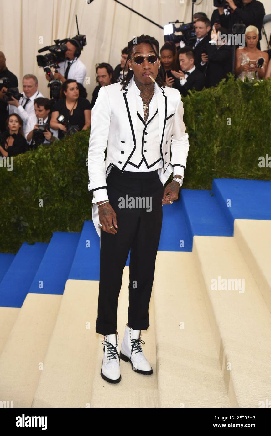Wiz Khalifa arrives at The Metropolitan Museum of Art Costume Institute ...