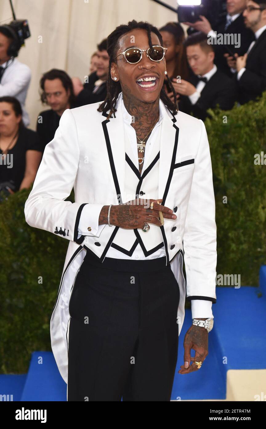 Wiz Khalifa arrives at The Metropolitan Museum of Art Costume Institute ...