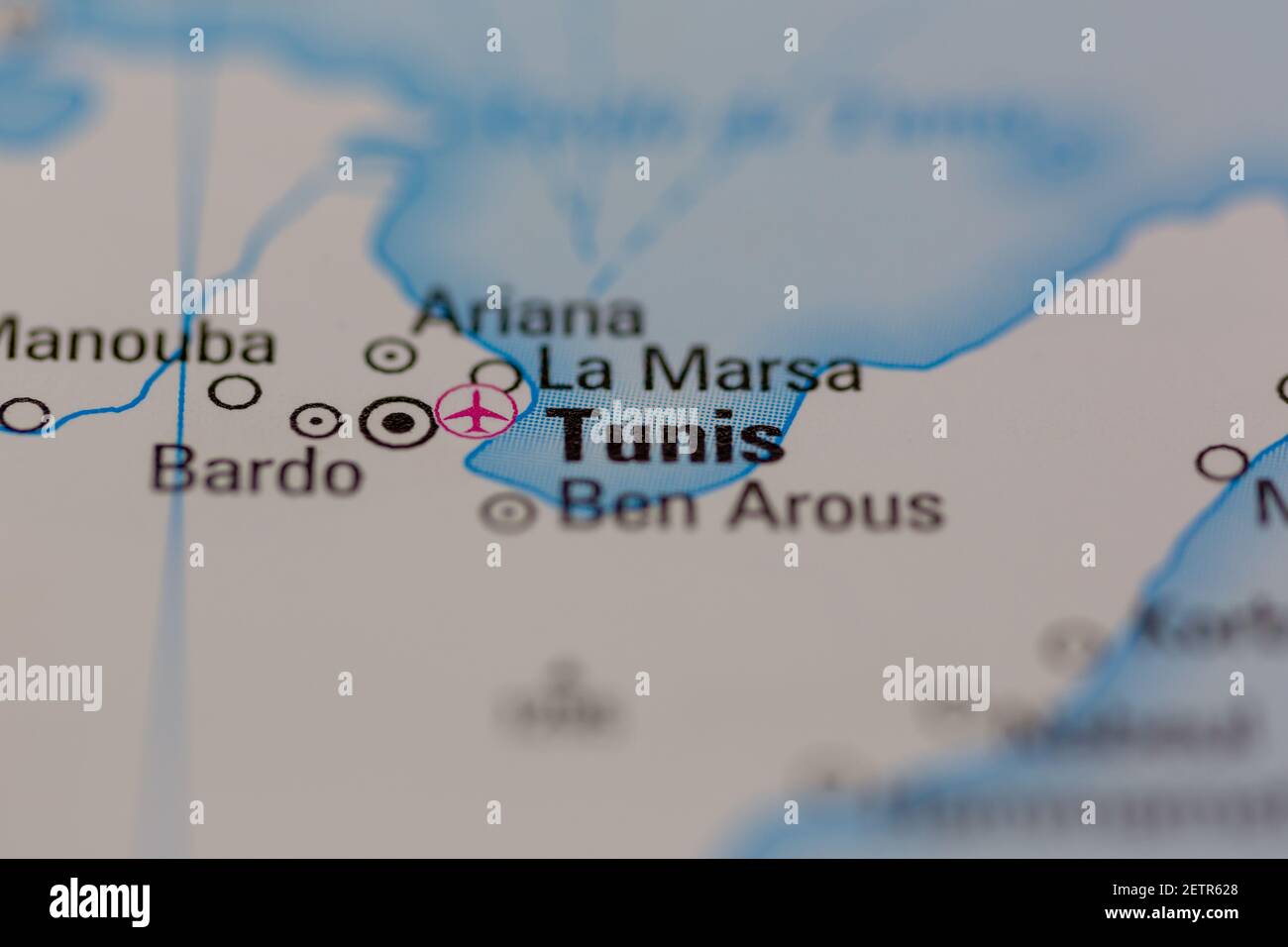 Tunisia map hi-res stock photography and images - Alamy