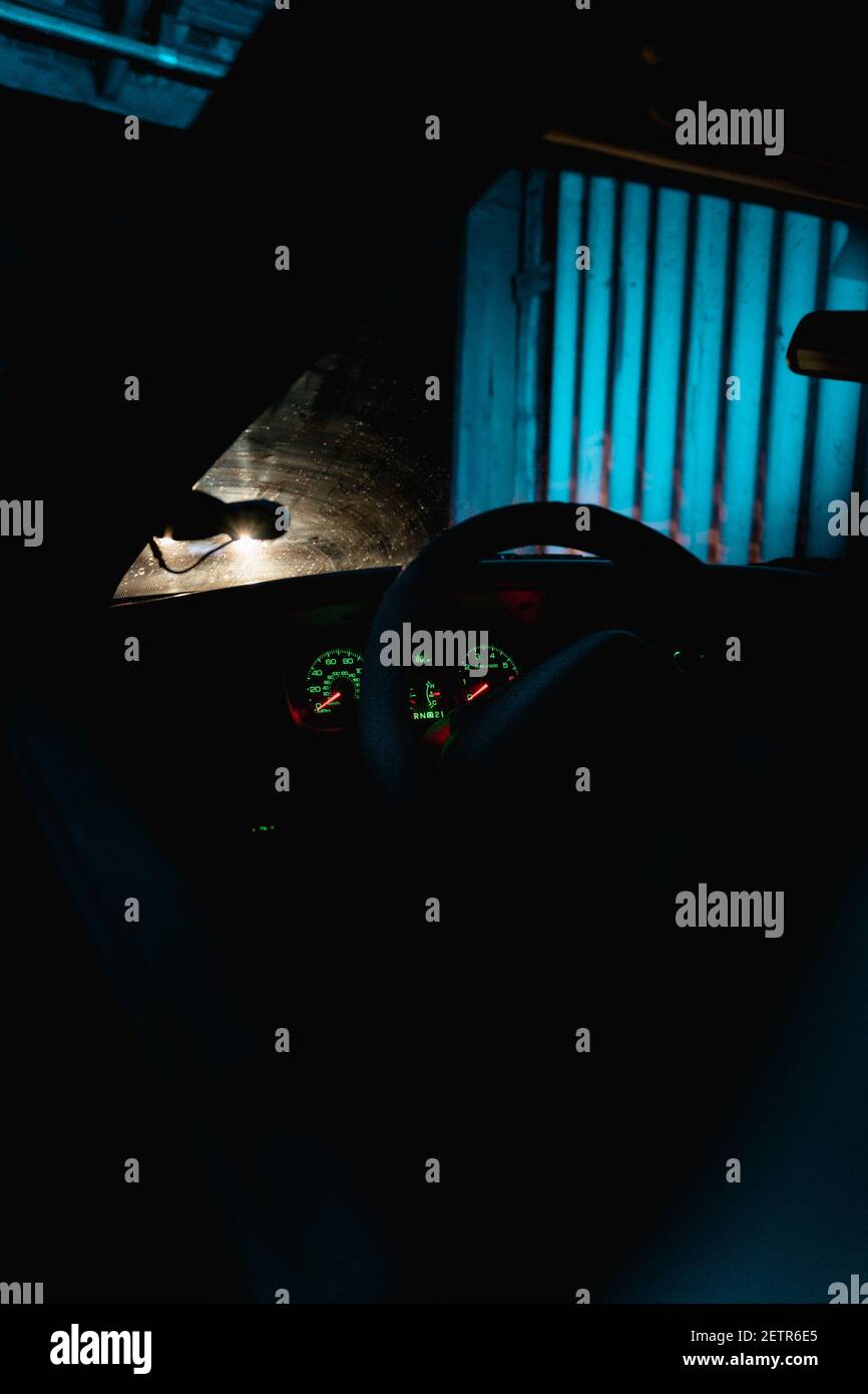 Interior of police patrol vehicle hi-res stock photography and images ...