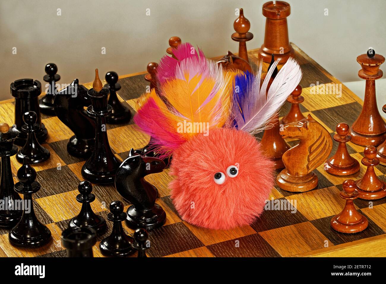 Funny chess pieces hi-res stock photography and images - Alamy
