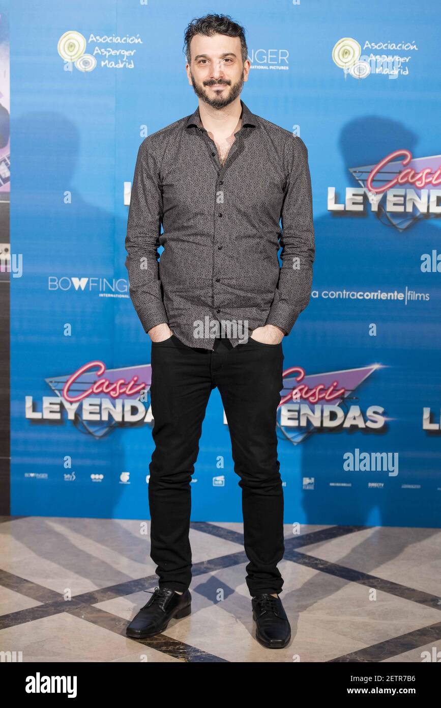 Gabriel Nesci attends to presentation of the film "Casi Leyendas" at ...