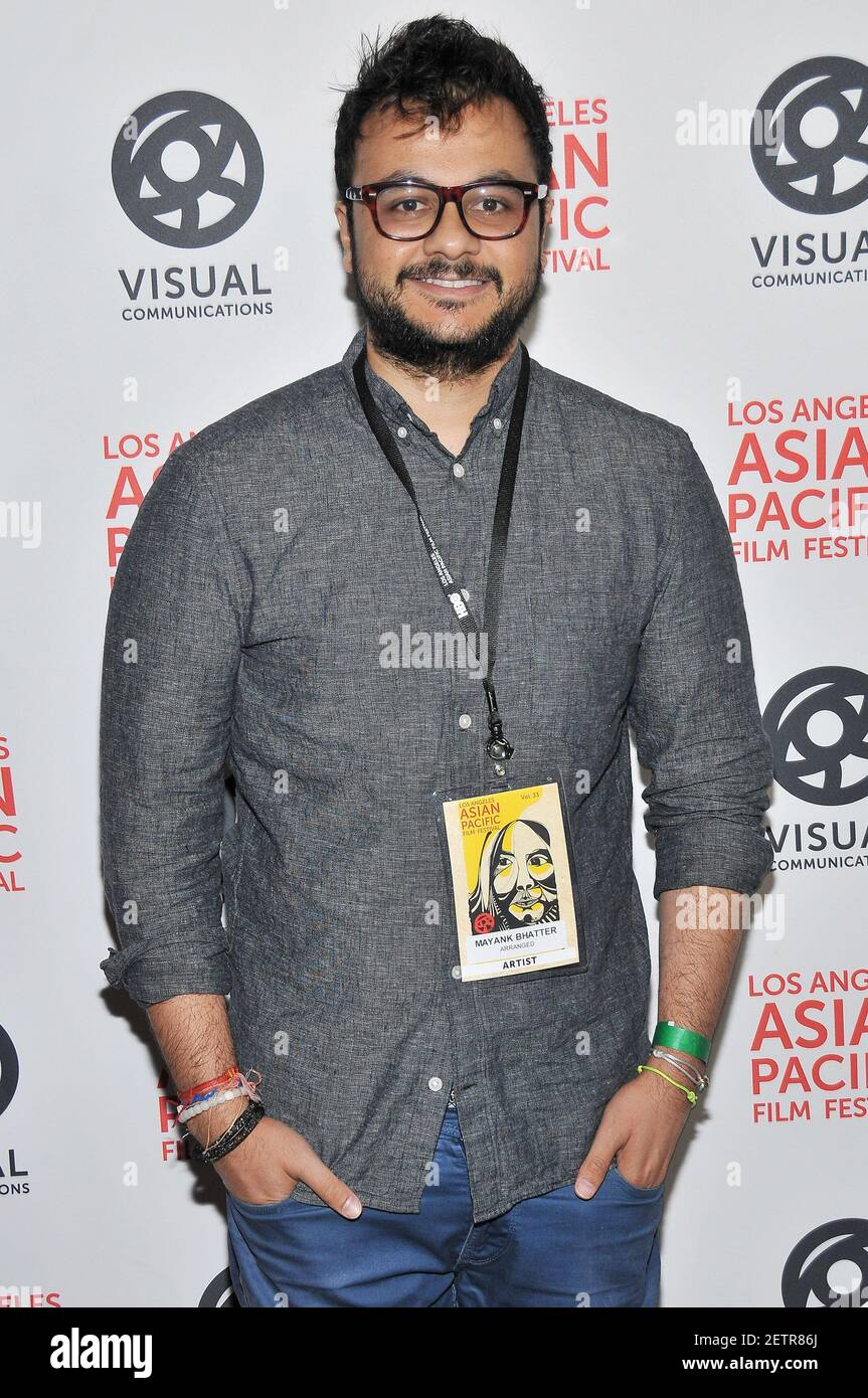 Actor Mayank Bliattel at the 2017 Los Angeles Asian Pacific Film ...