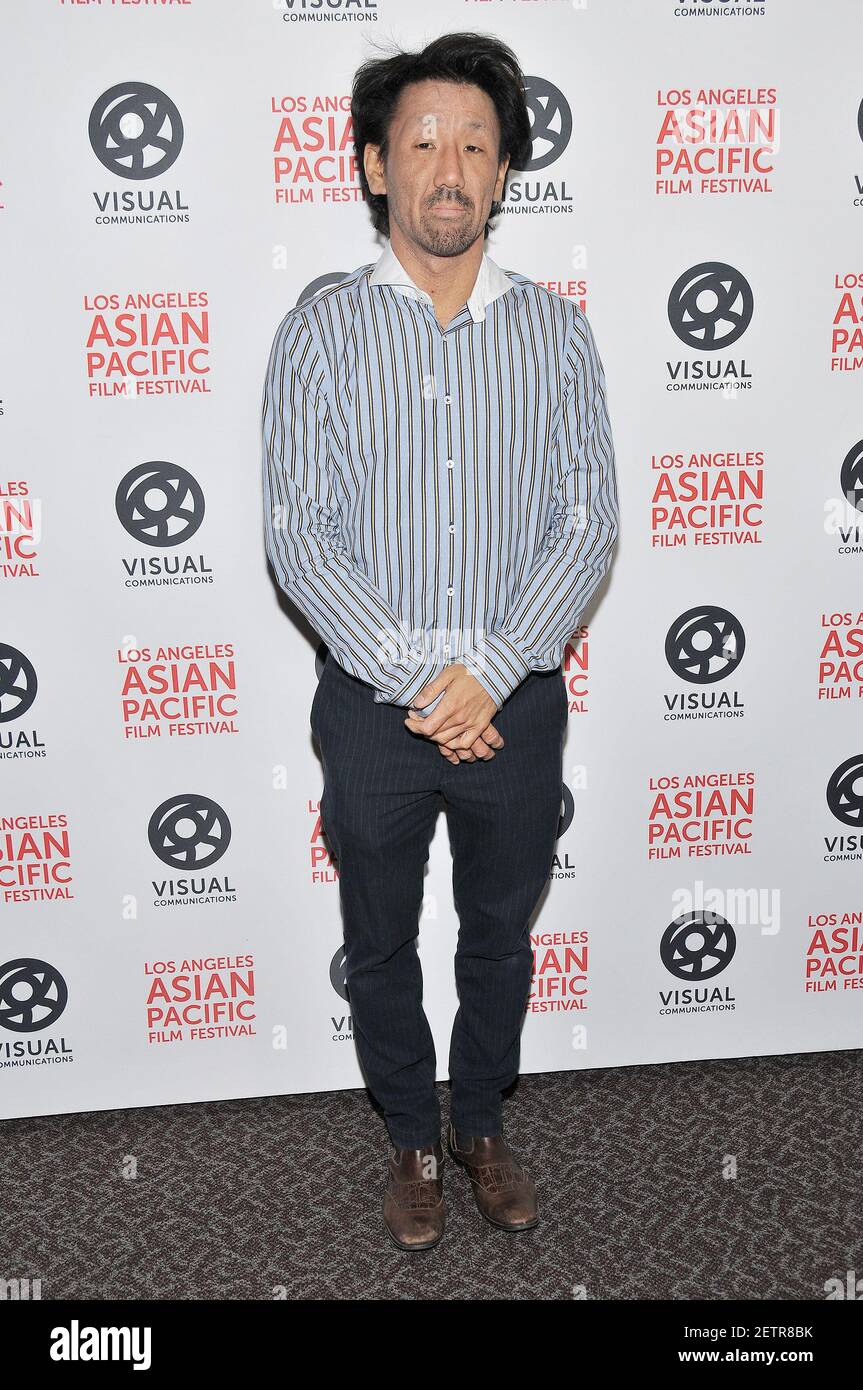 Filmmaker Shinpei Takeda at the 2017 Los Angeles Asian Pacific Film Festival Closing Night ...