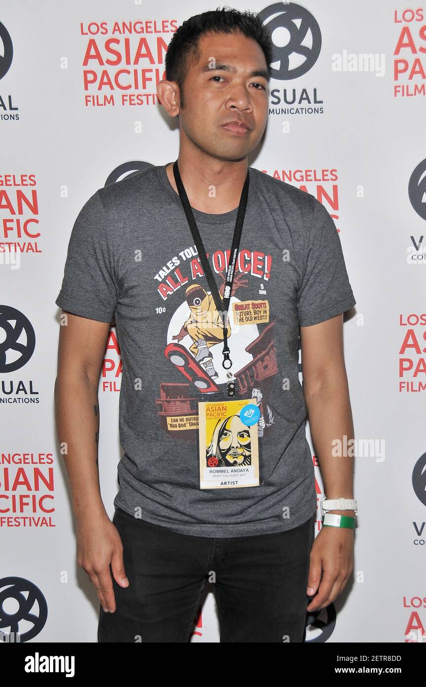 Filmmaker Rommel Andaya at the 2017 Los Angeles Asian Pacific Film ...