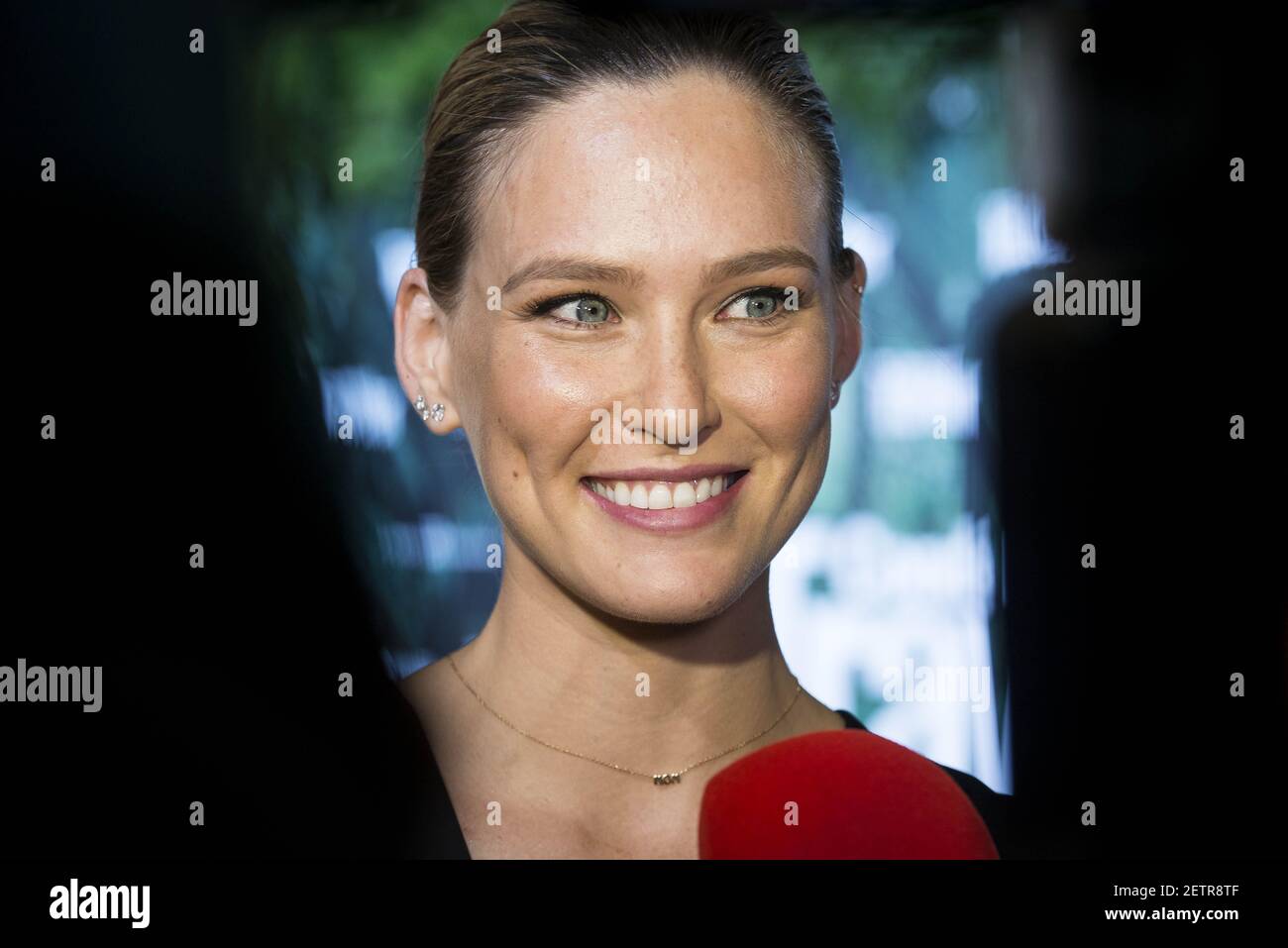 Israeli model Bar Refaeli attends to Conde Nast Traveler 2017 awards ...