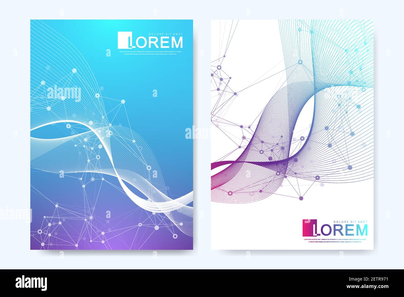 Healthcare cover template design for a report and medical brochure ...