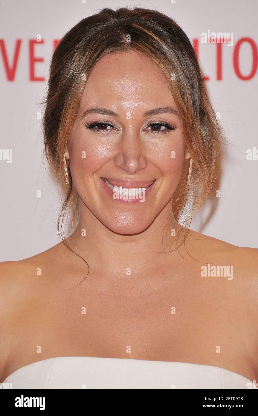 Haylie Duff arrives at the 24th Annual Race To Erase MS Gala held at ...