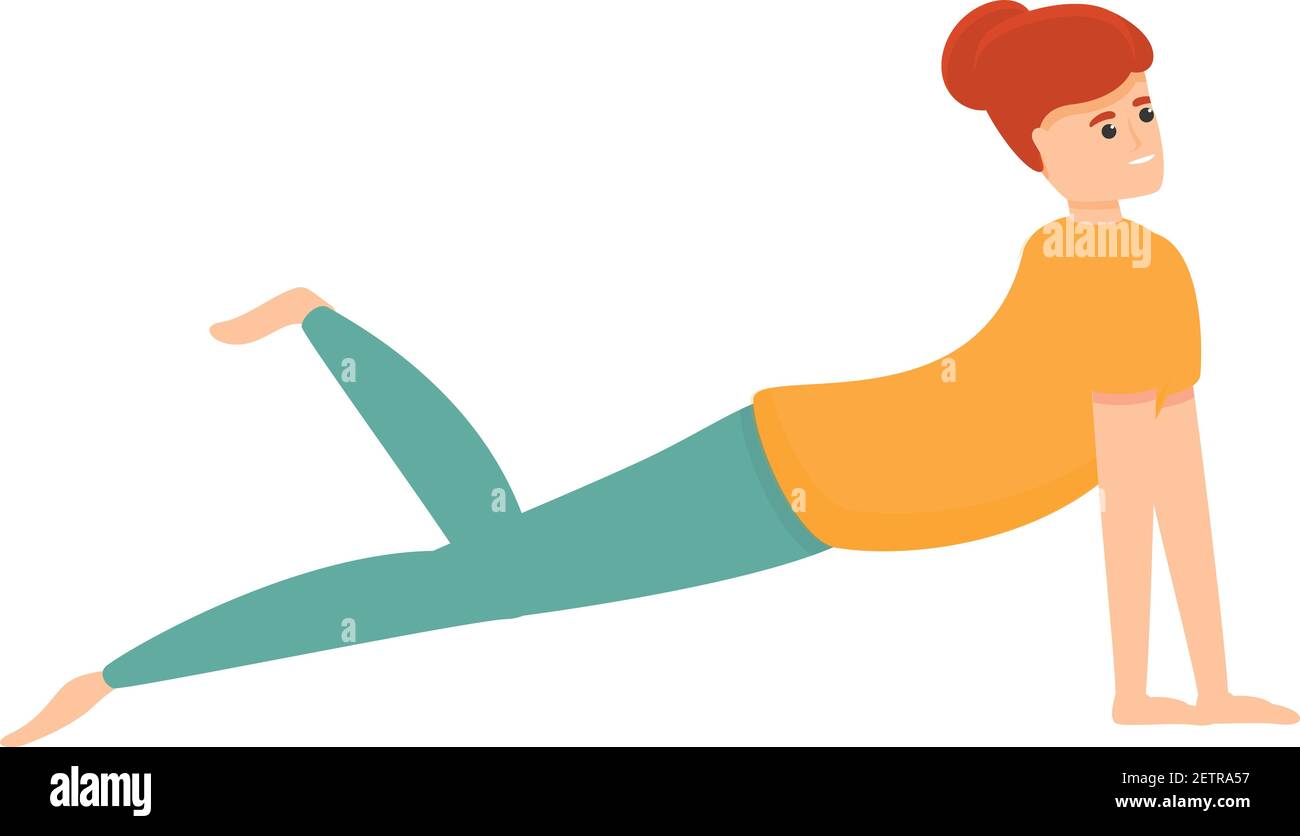 Pilates slim icon. Cartoon of pilates slim vector icon for web design ...