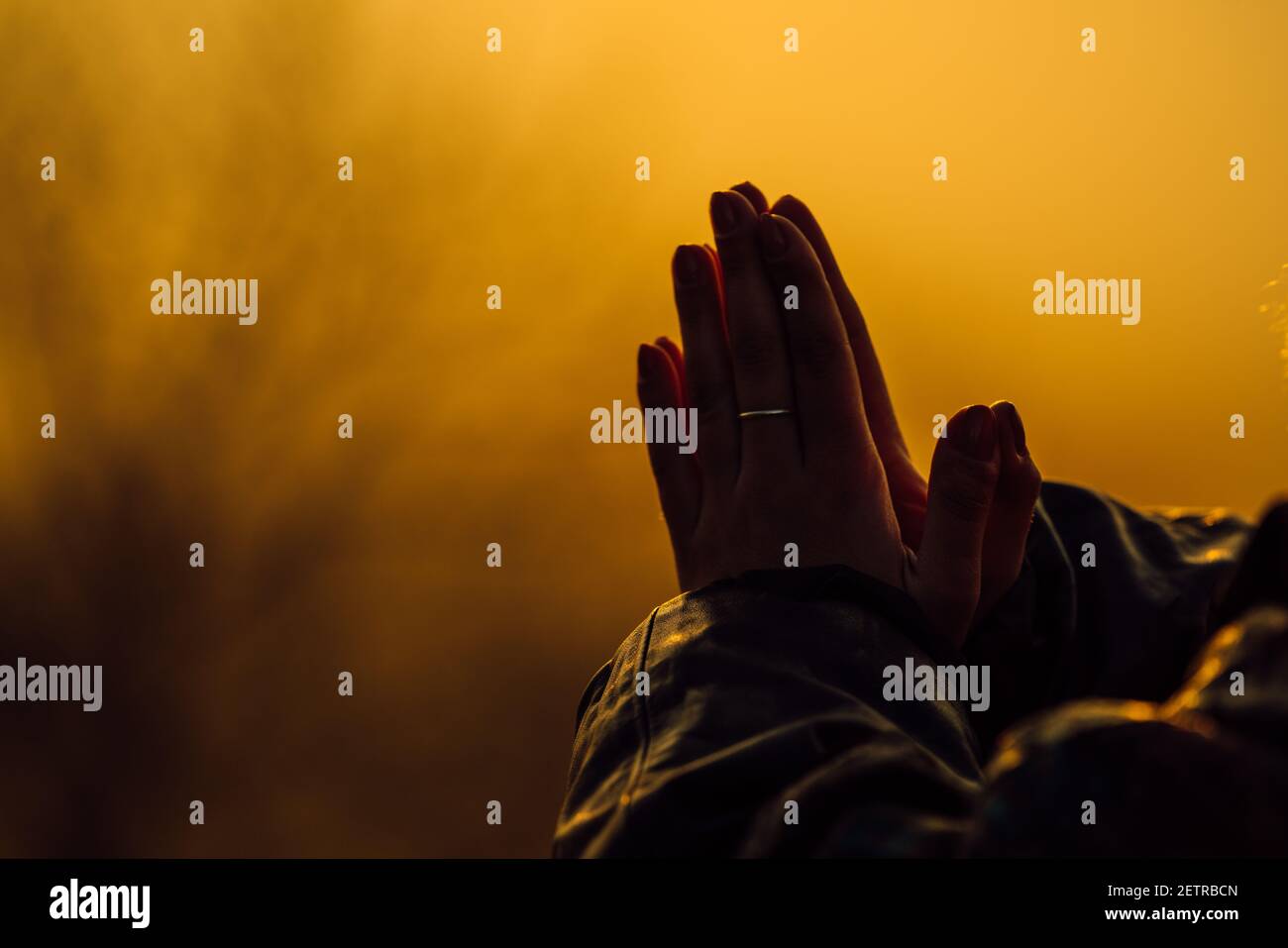 sunset at Argimusco mount Etna Sicily Stock Photo - Alamy