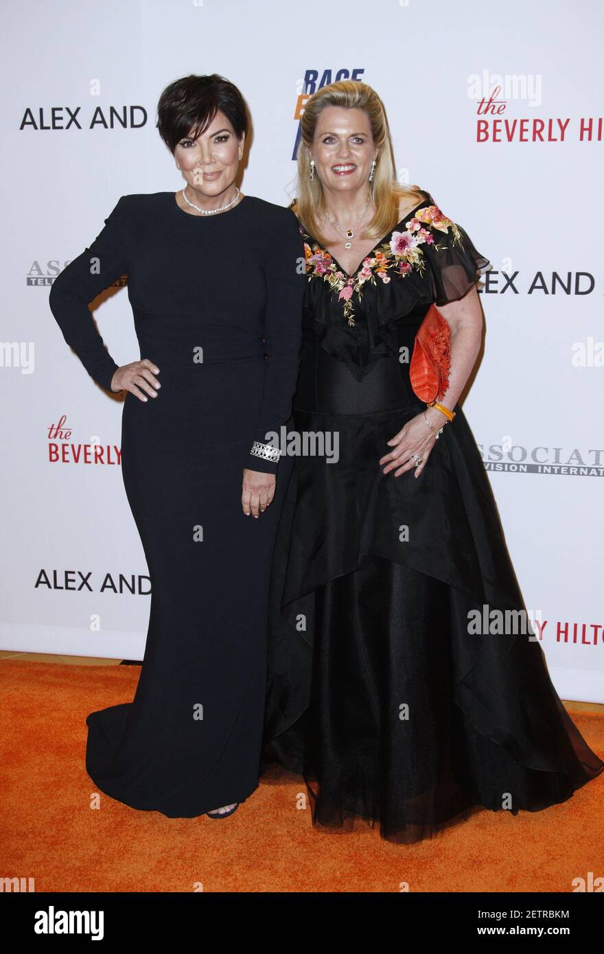 Kris Jenner and host Nancy Davis attend the 24th Annual Race to Erase ...