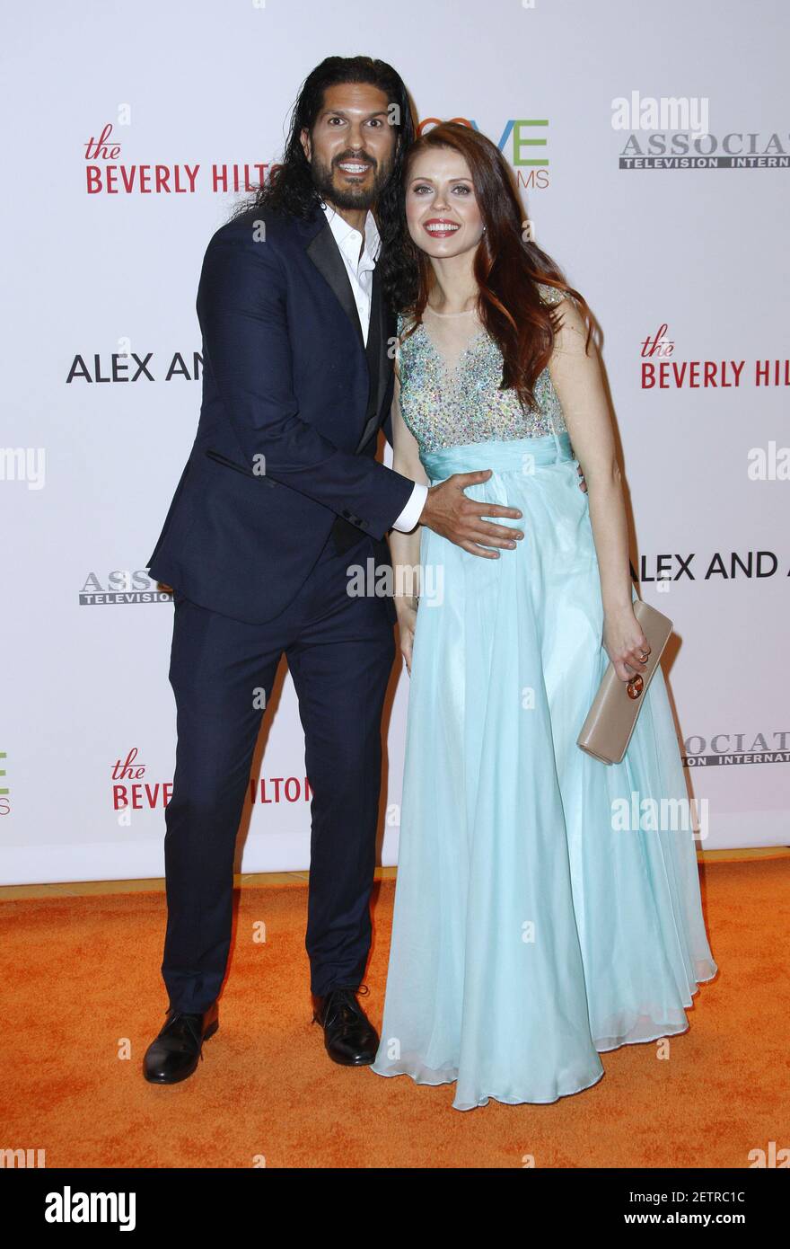 Actor Nevin Millan and dancer Anna Trebunskaya attend the 24th Annual ...