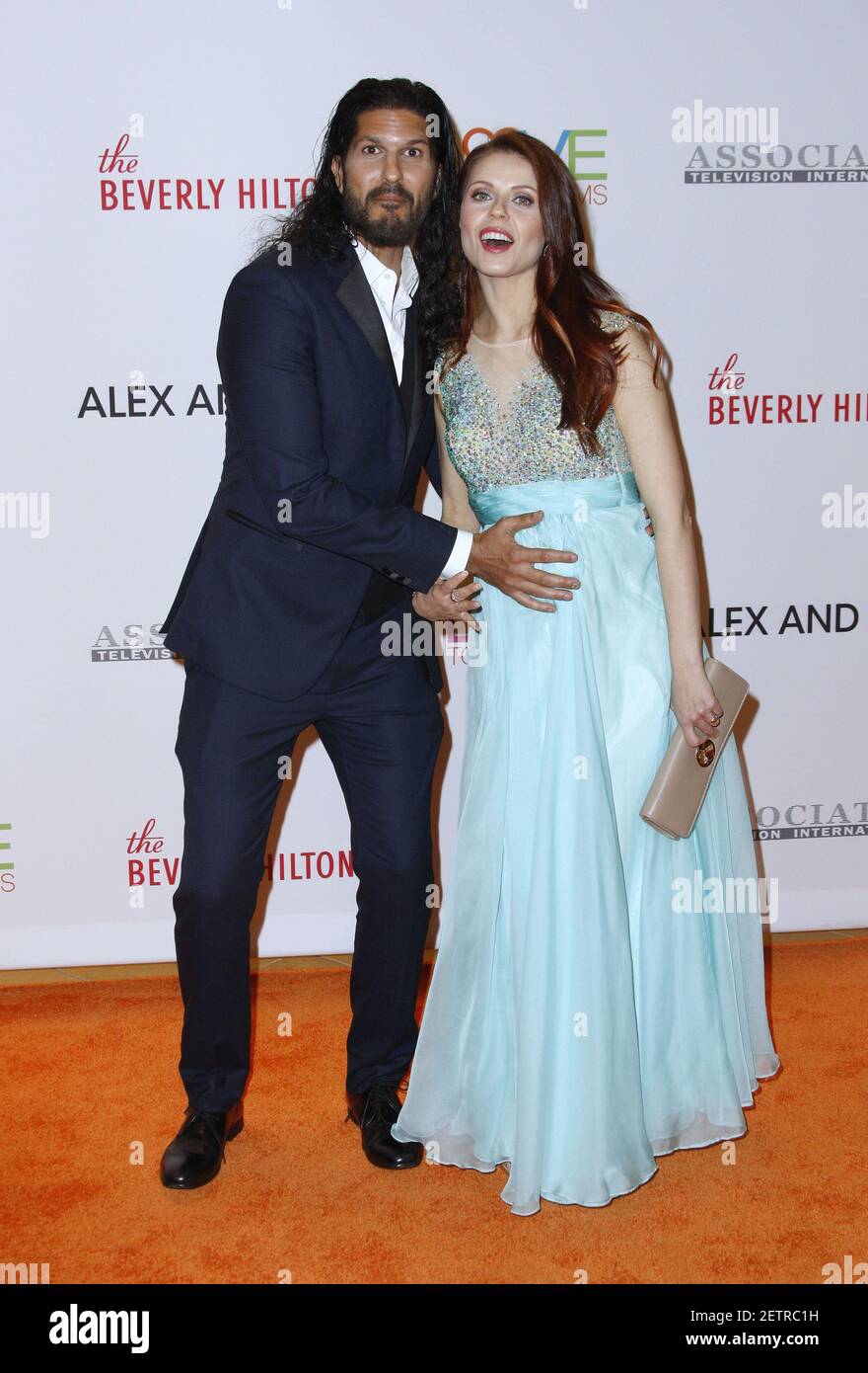Actor Nevin Millan and dancer Anna Trebunskaya attend the 24th Annual ...