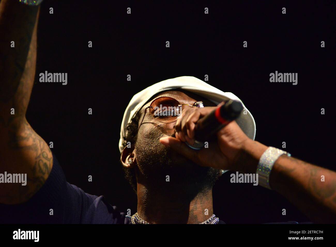 MIAMI BEACH, FL - MAY 02: Gucci Mane performs onstage during the Gucci ...
