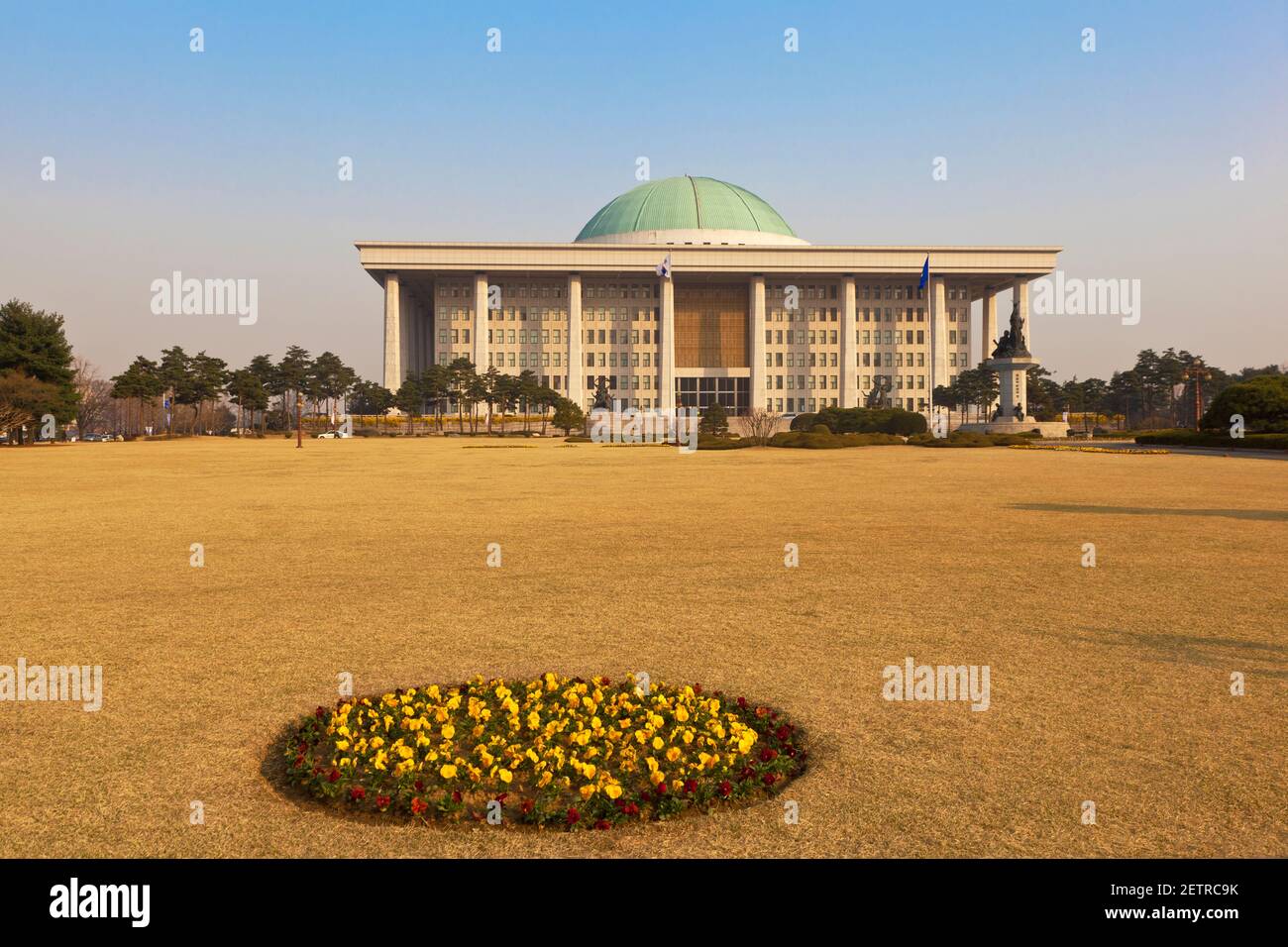 Korea, Seoul, Yeouido, National Assembly building Stock Photo - Alamy