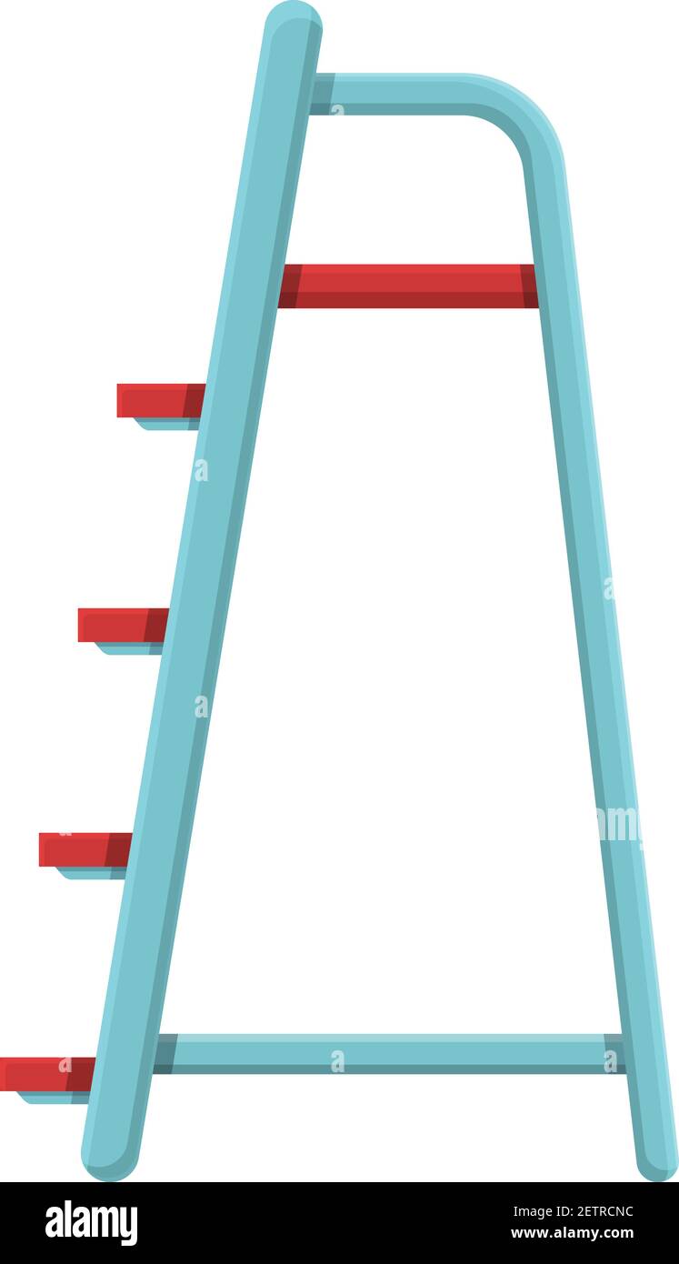 Work ladder icon. Cartoon of work ladder vector icon for web design ...
