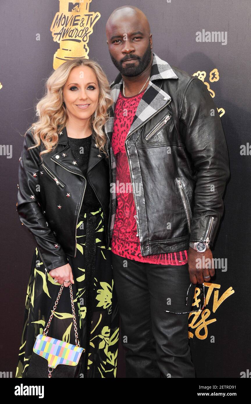 Iva Colter, Mike Colter at the 2017 MTV Movie And TV Awards held at The ...