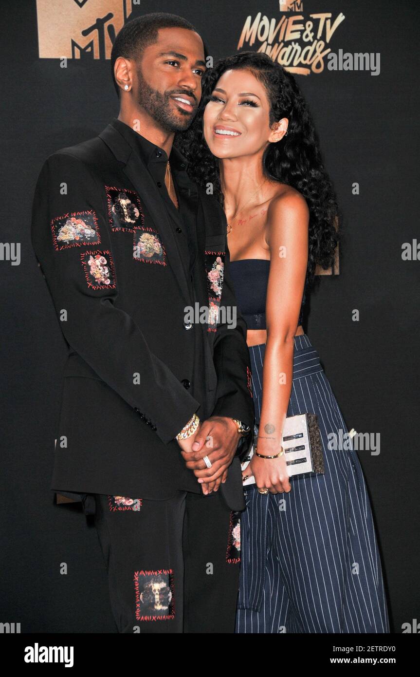 Rapper Big Sean, Jhene Aiko at the 2017 MTV Movie And TV Awards held at The Shrine Auditorium on ...