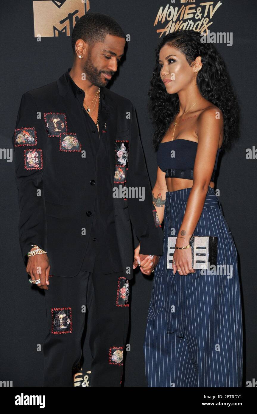 Rapper Big Sean, Jhene Aiko at the 2017 MTV Movie And TV Awards held at ...
