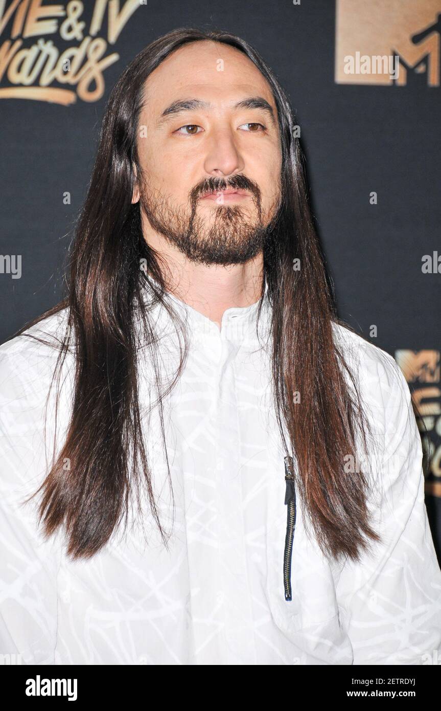 Steve Aoki at the 2017 MTV Movie And TV Awards held at The Shrine ...