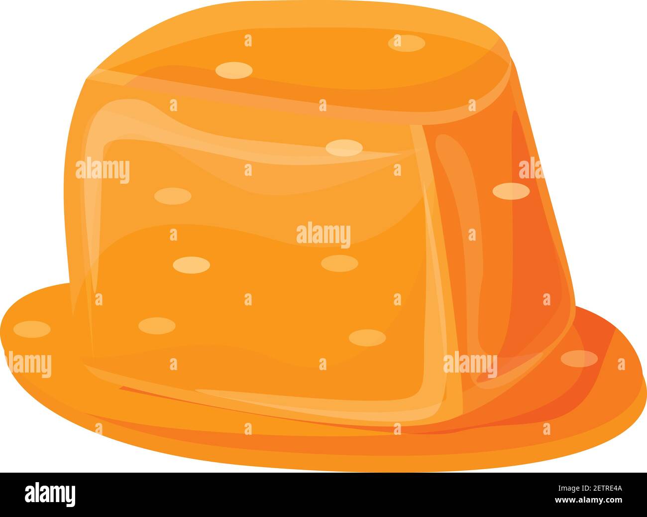 Sweet salted caramel icon. Cartoon of sweet salted caramel vector icon ...